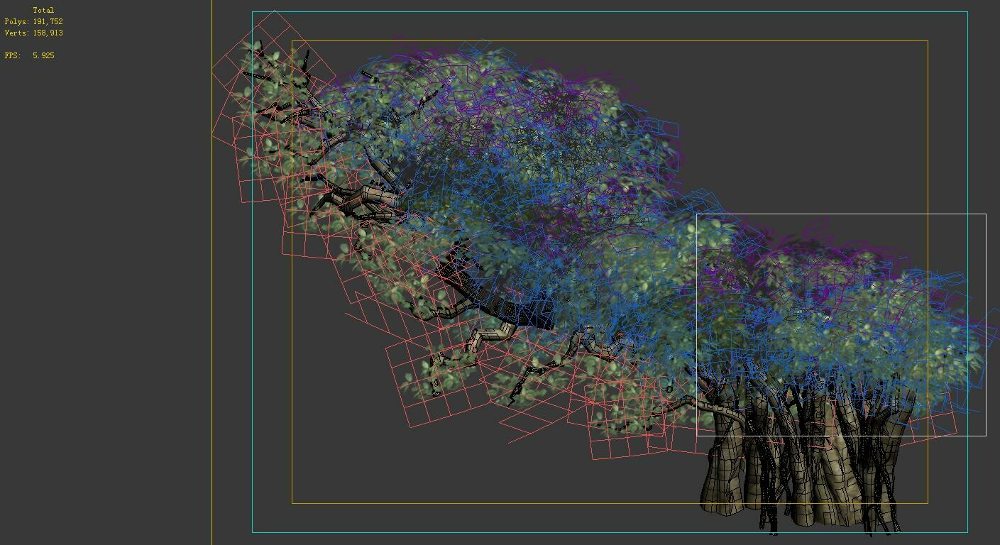 ArtStation - Game Model - Forest - Tree 05 | Game Assets