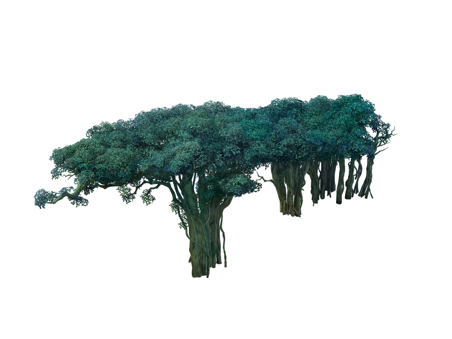 ArtStation - Game Model - Forest - Tree 12 | Game Assets