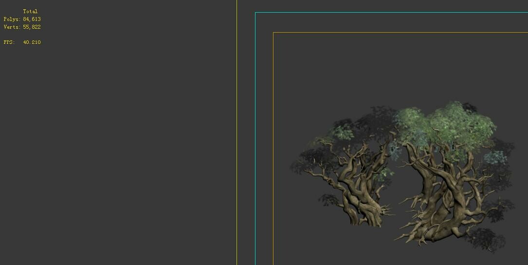 ArtStation - Game Model - Forest - Tree 13 | Game Assets