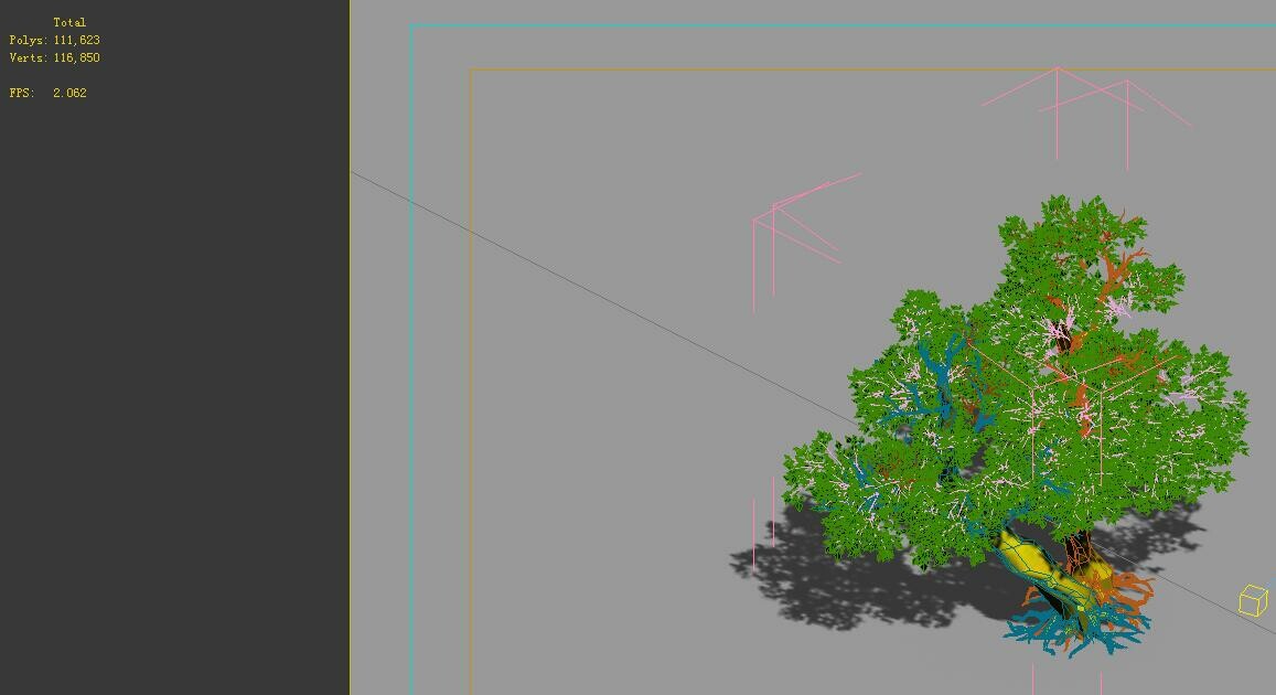 ArtStation - Game Model - Forest - Tree 20 | Game Assets