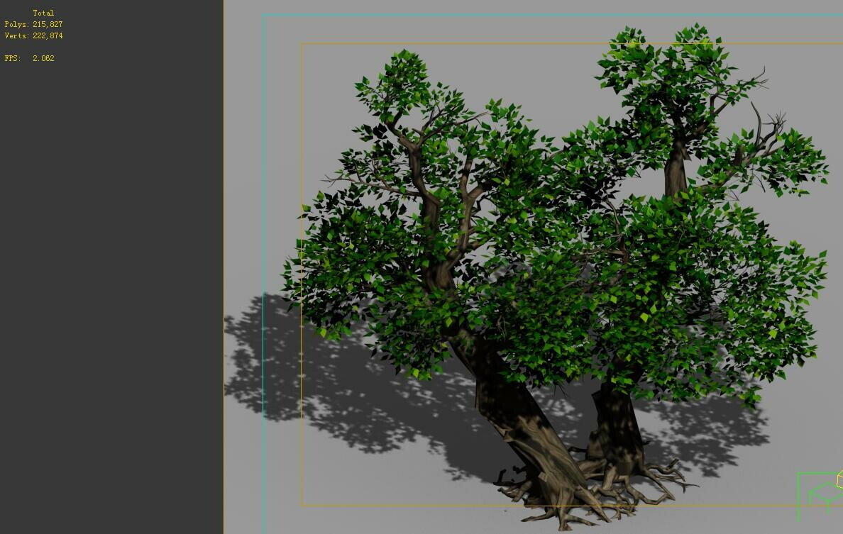 ArtStation - Game Model - Forest - Tree 21 | Game Assets