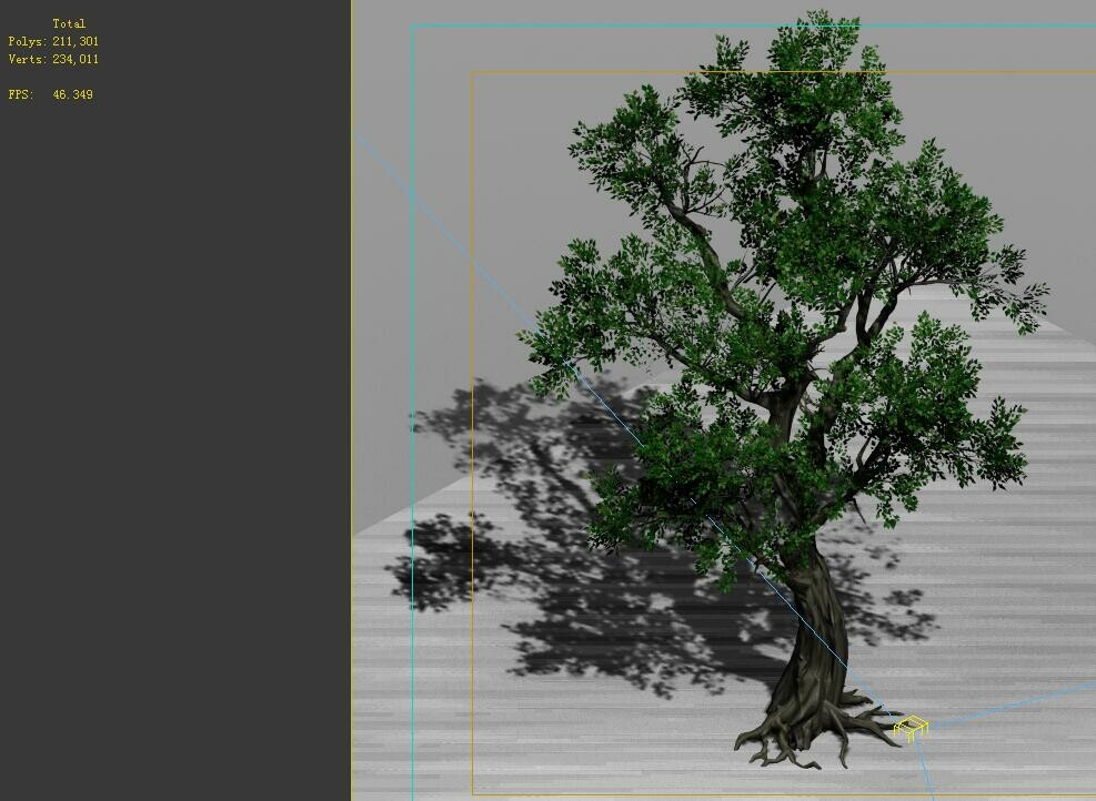 ArtStation - Game Model - Forest - Tree 01 | Game Assets
