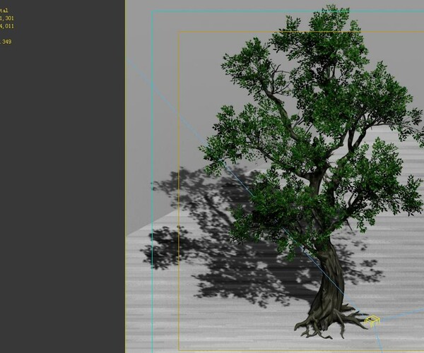 ArtStation - Game Model - Forest - Tree 01 | Game Assets