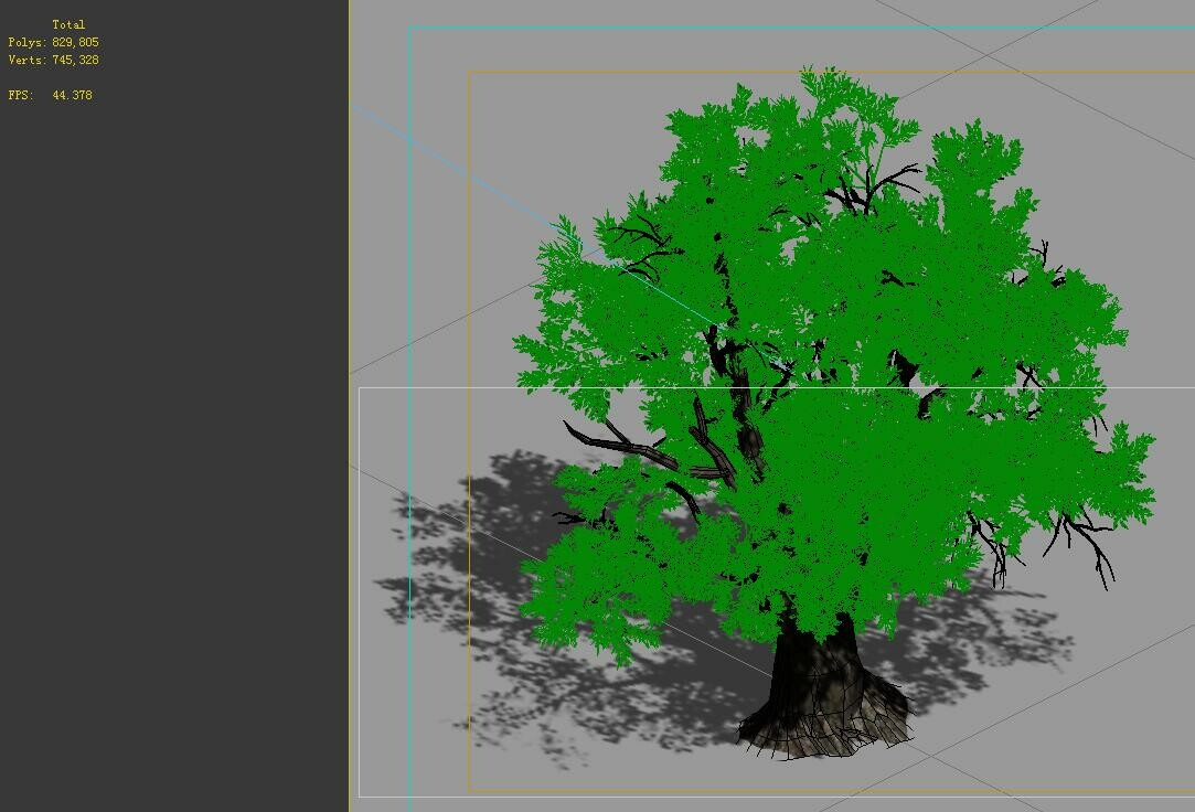 ArtStation - Game Model - Forest - Tree 04 | Game Assets
