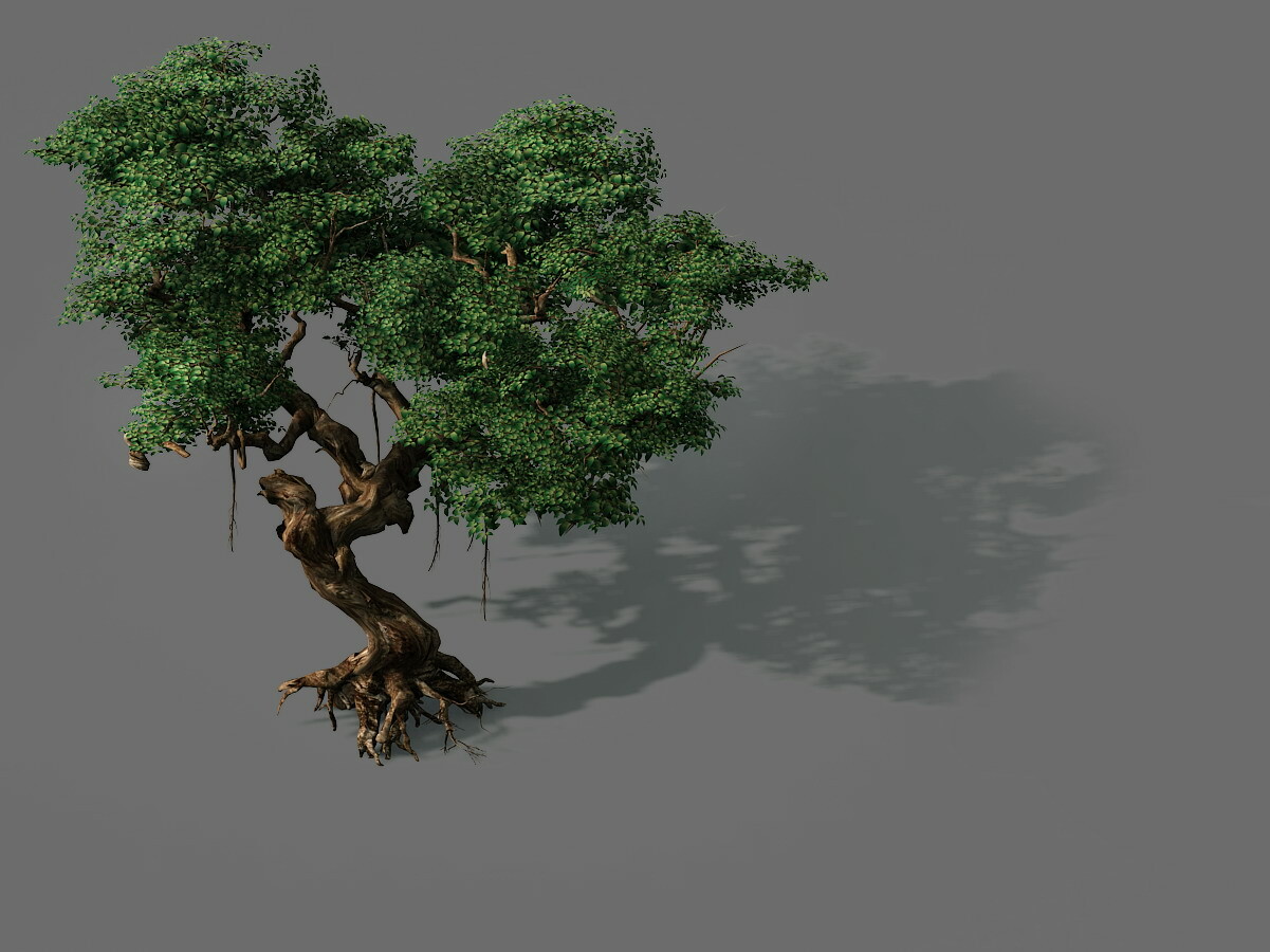 ArtStation - Game Models - Forest - Trees 09 | Game Assets
