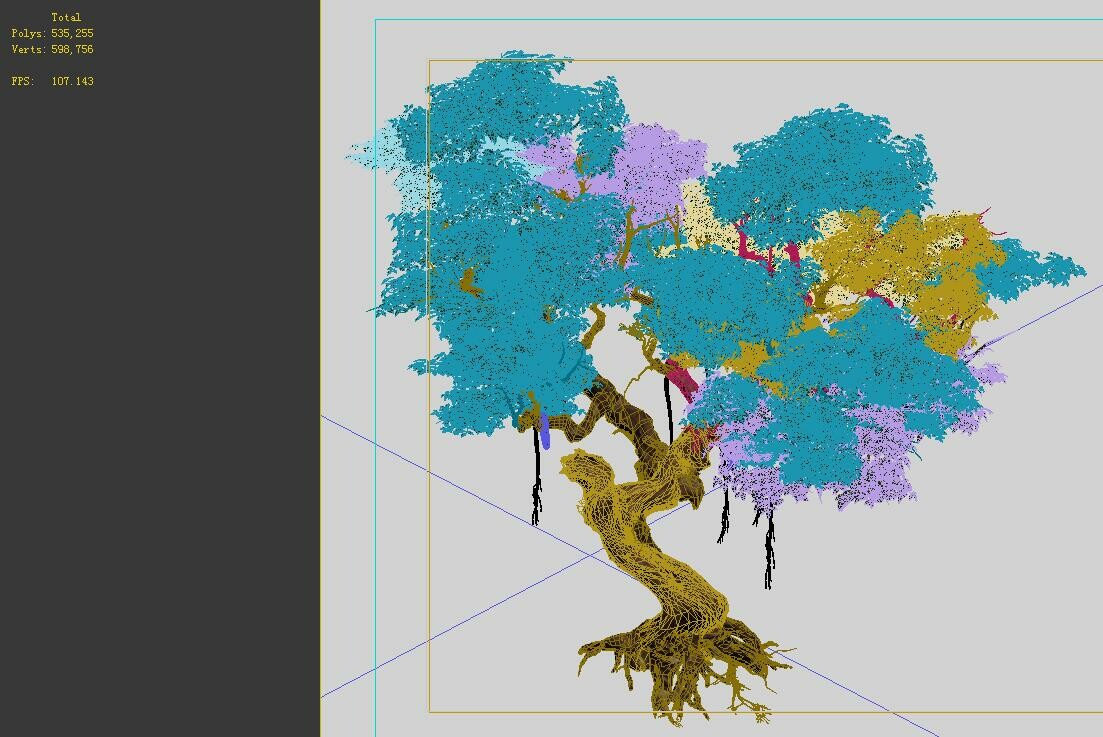 ArtStation - Game Models - Forest - Trees 09 | Game Assets