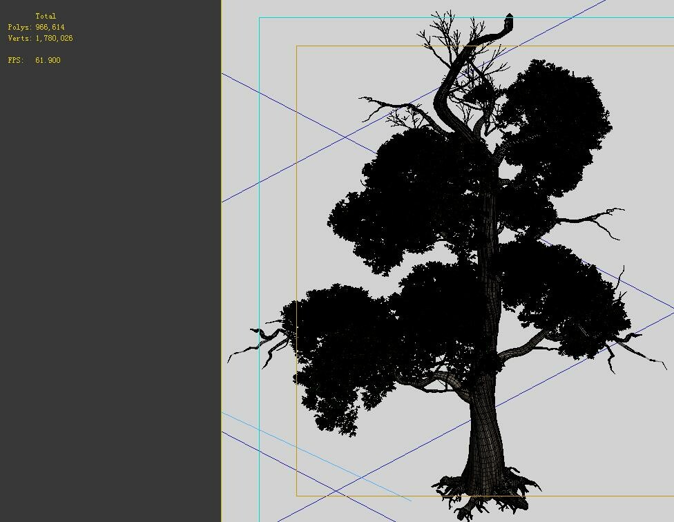 ArtStation - Game Model - Forest - Tree 11 | Game Assets
