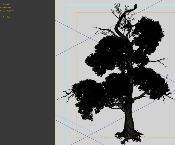 ArtStation - Game Model - Forest - Tree 11 | Game Assets