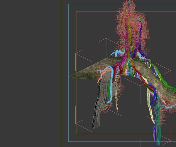 ArtStation - Game Model - Forest - Tree Bridge 01 | Game Assets