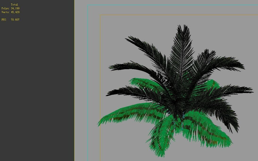 ArtStation - Game Model - Forest - Coconut Tree 01 | Game Assets