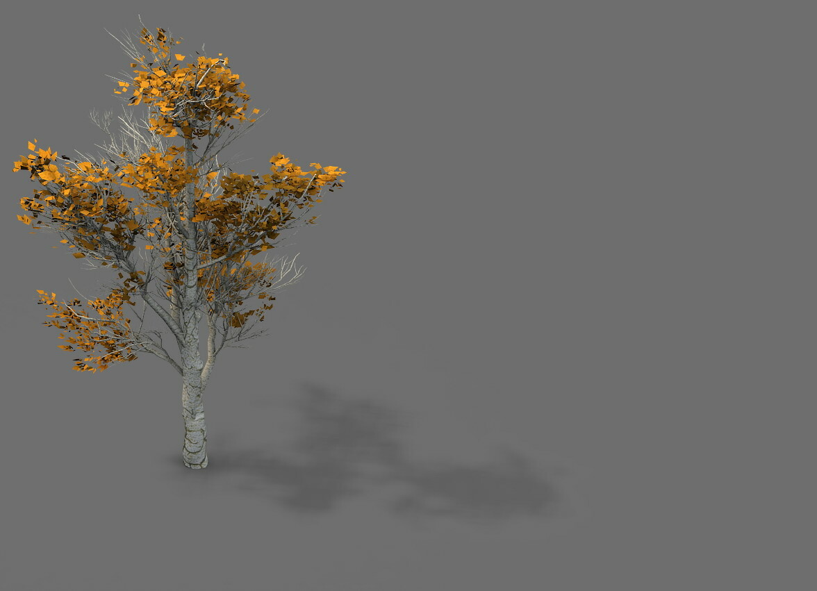 ArtStation - Game Models - Desert - Trees 04 | Game Assets
