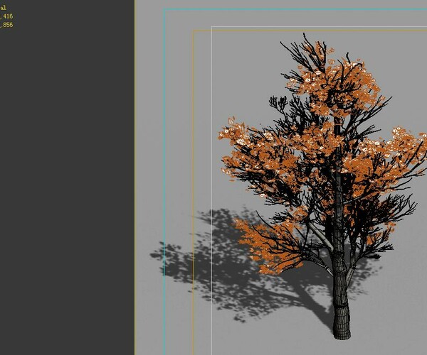 ArtStation - Game Models - Desert - Trees 04 | Game Assets