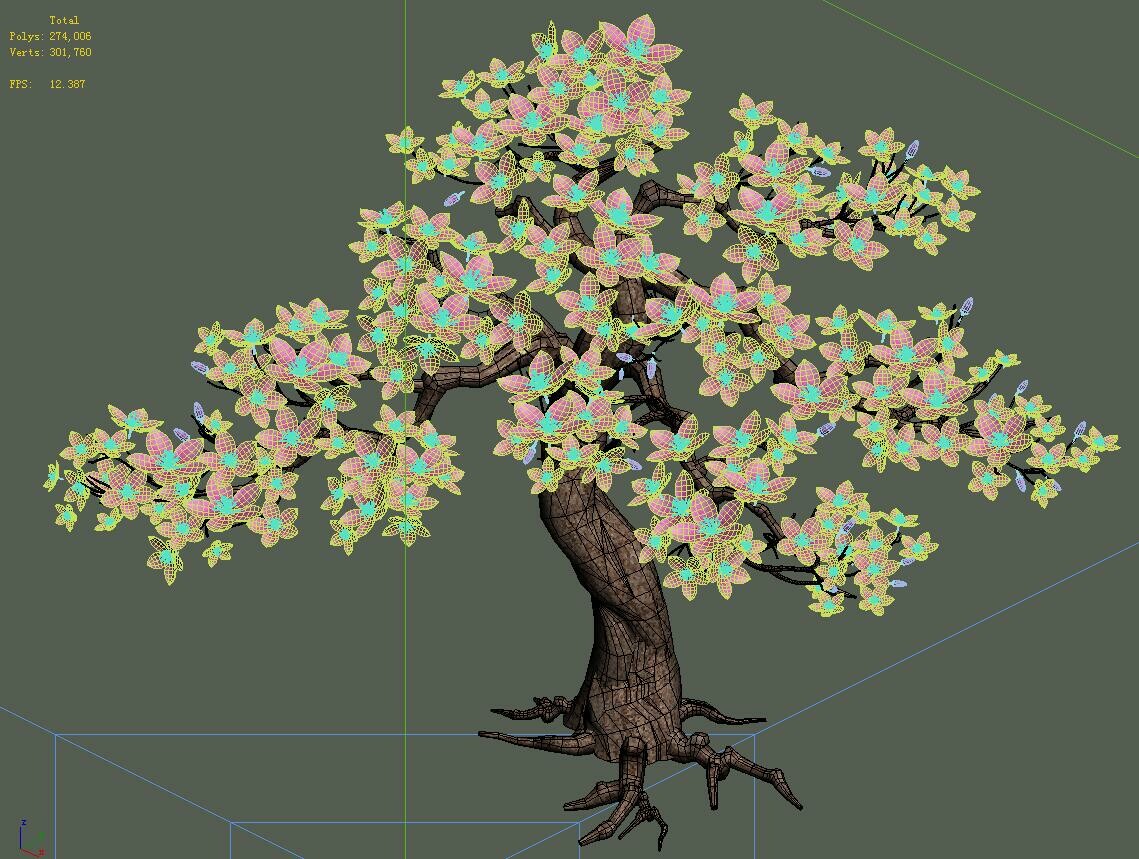 ArtStation - Peach tree 61 | Game Assets