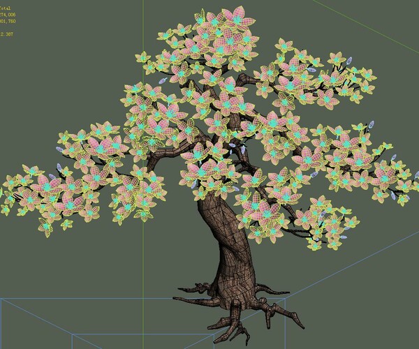 ArtStation - Peach tree 61 | Game Assets