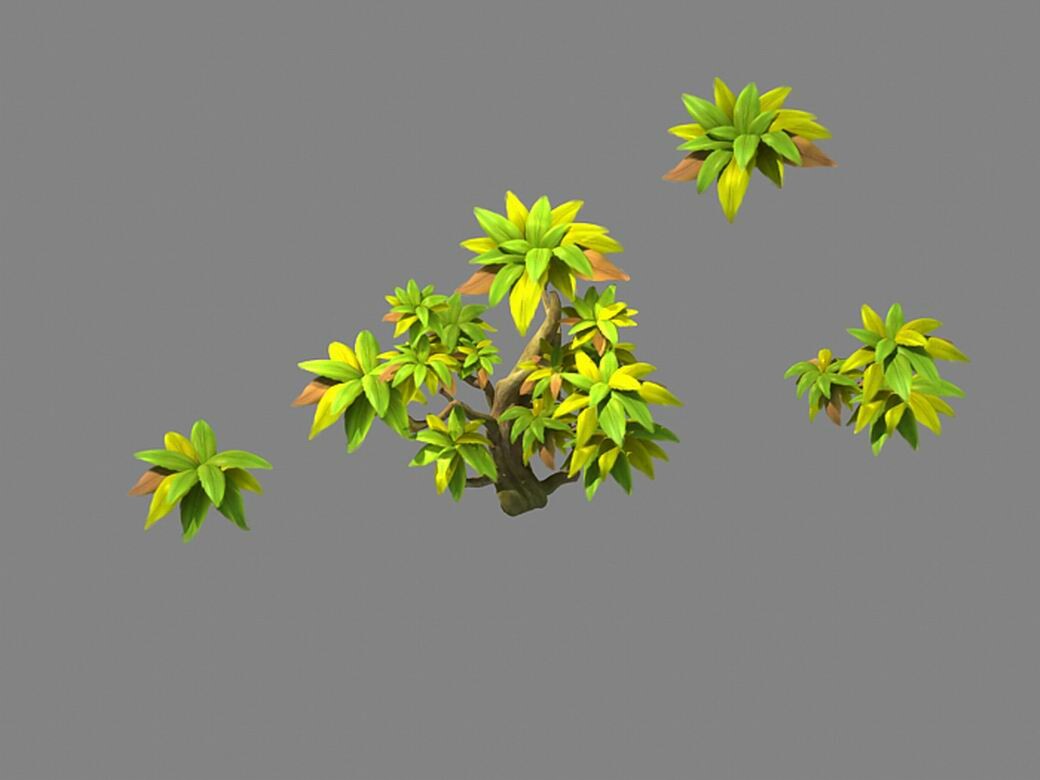 ArtStation - Small shrub 61 | Game Assets