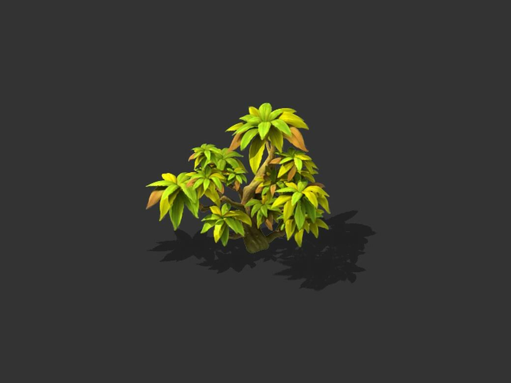 ArtStation - Small shrub 61 | Game Assets