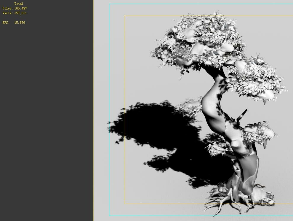 ArtStation - Game Models - Snow - Trees 02 | Game Assets