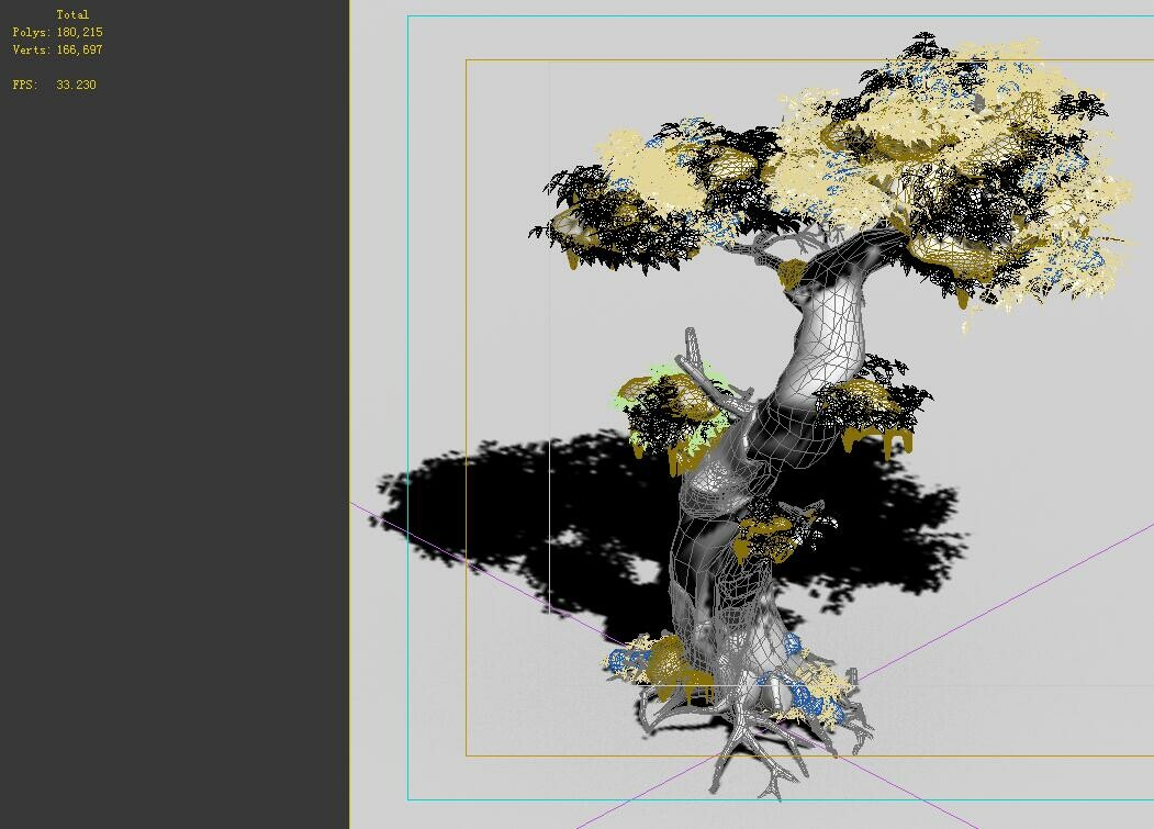 ArtStation - Game Models - Snow - Trees 05 | Game Assets