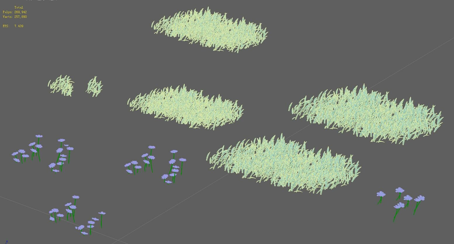 ArtStation - Snow Plant - Flowers 61 | Game Assets