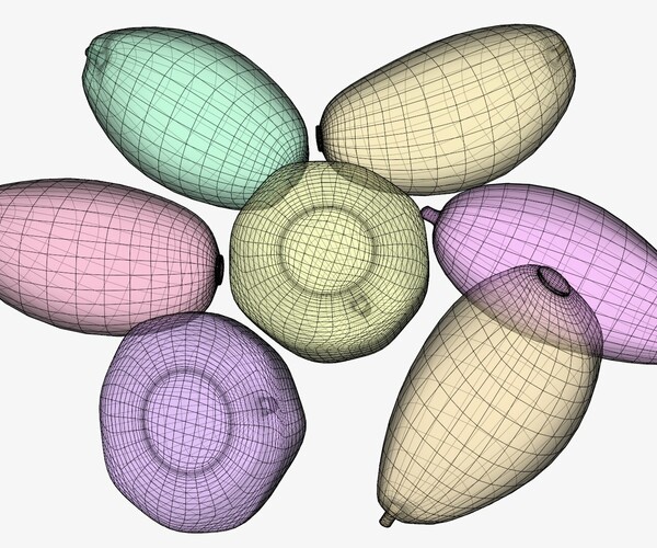 ArtStation - 3D Oil Palm Fruits | Resources