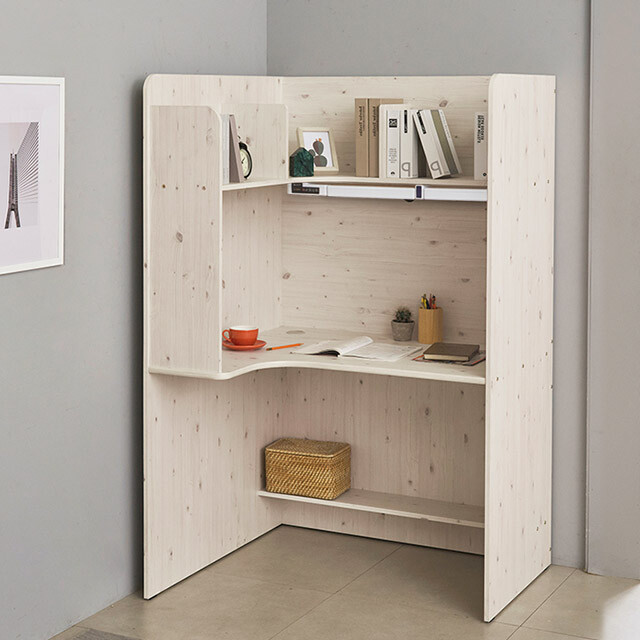 ArtStation - Home Grand Reading Room Desk Wide Emotional LED Stand ...