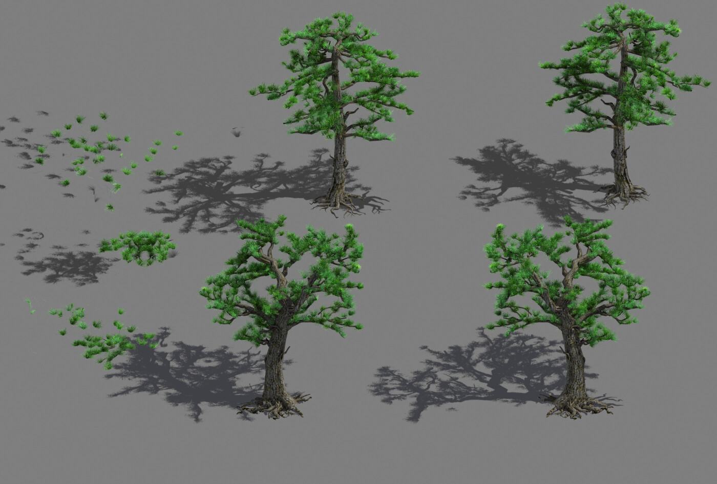 ArtStation - Welcoming pine 043 | Game Assets