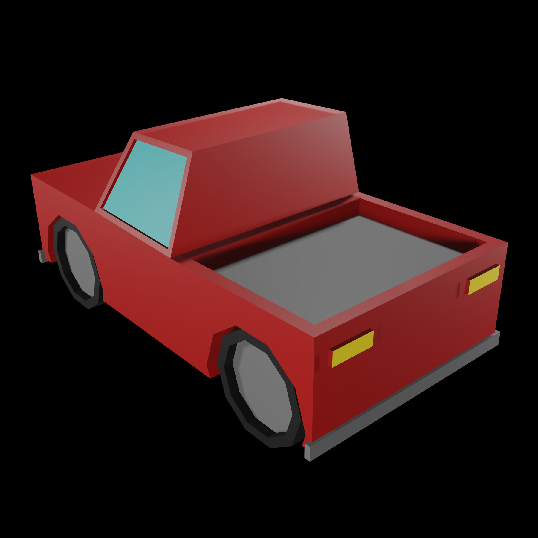 ArtStation - low-poly simple car game ready | Game Assets
