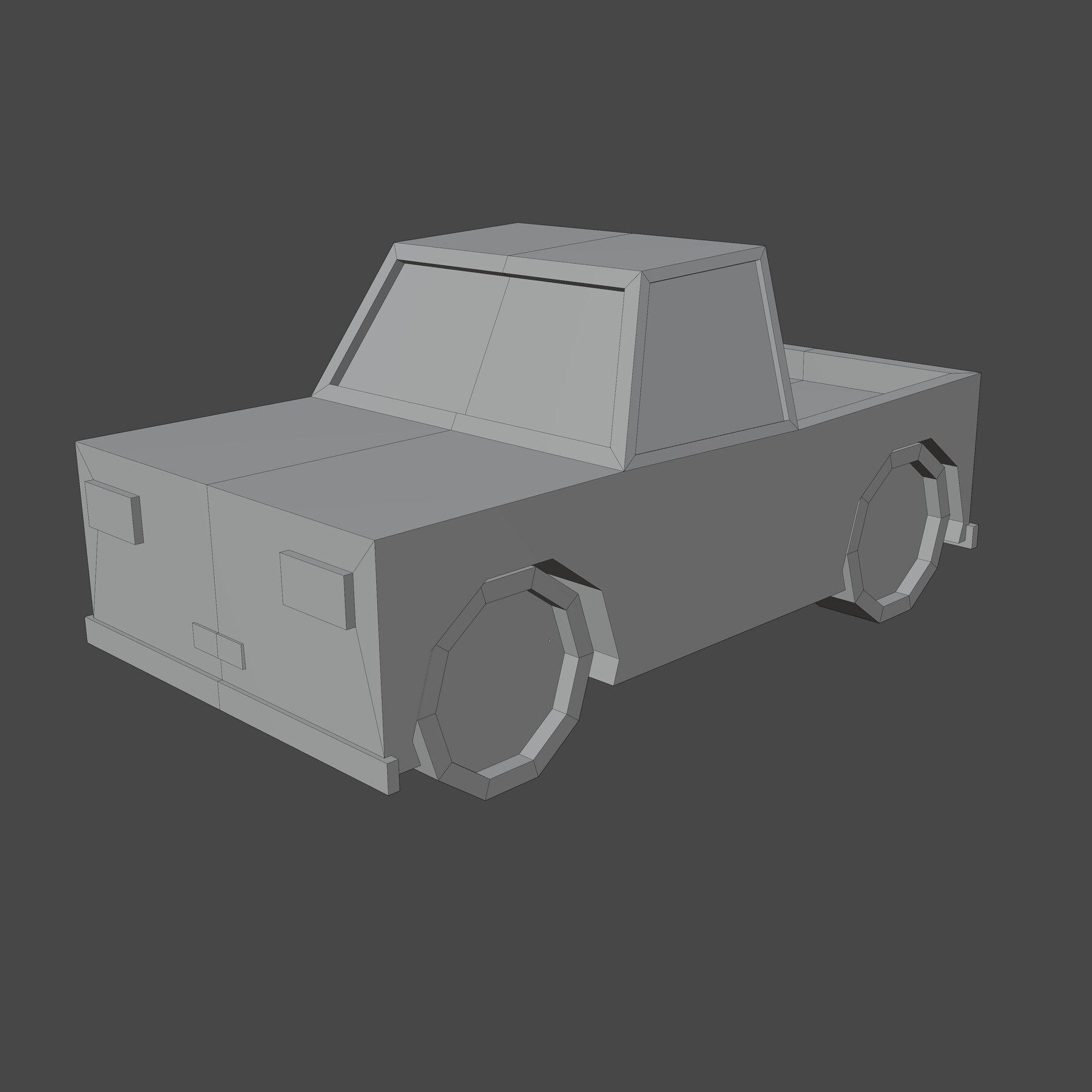 ArtStation - low-poly simple car game ready | Game Assets