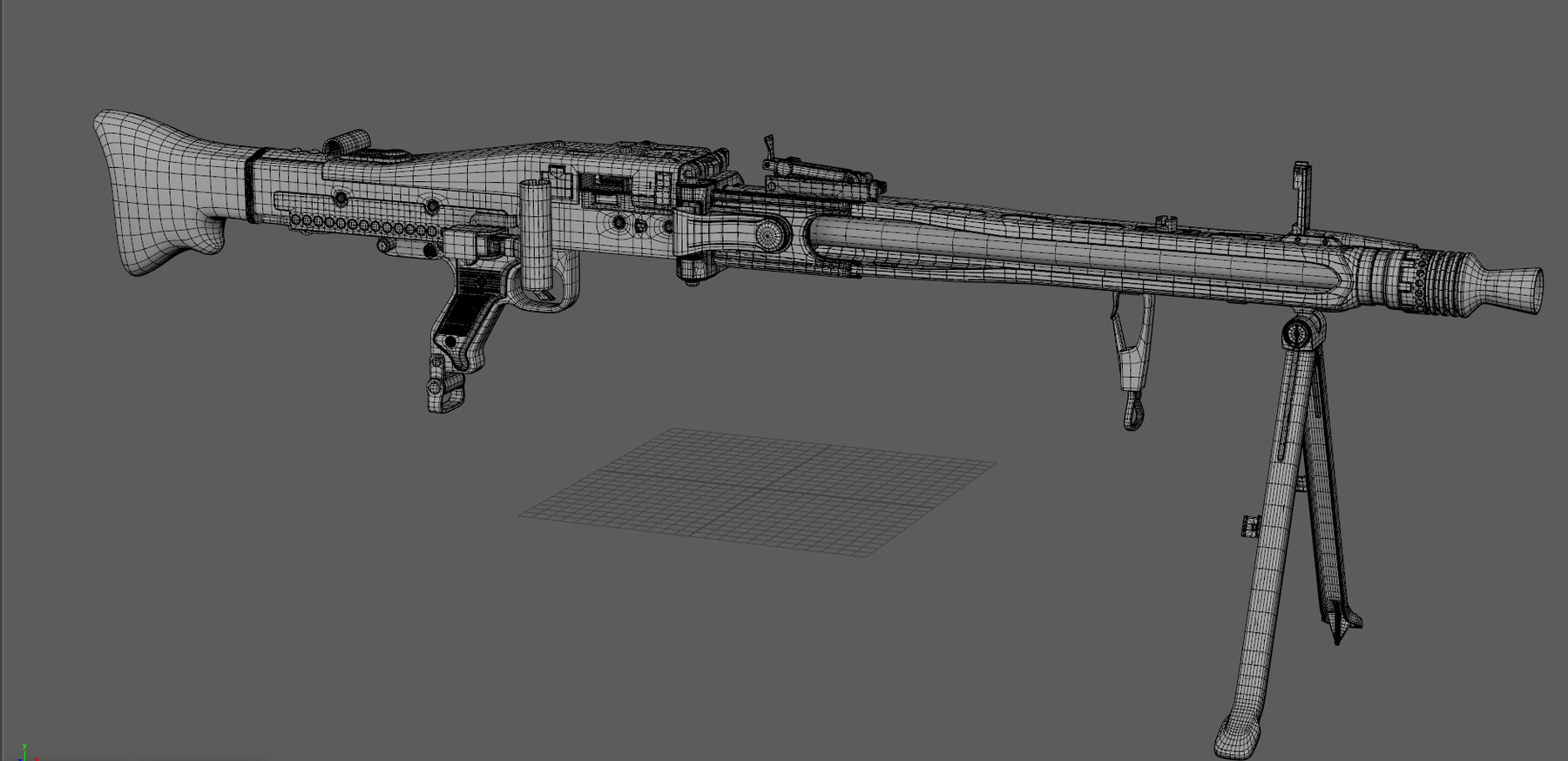 ArtStation - MG42_GUN | Game Assets