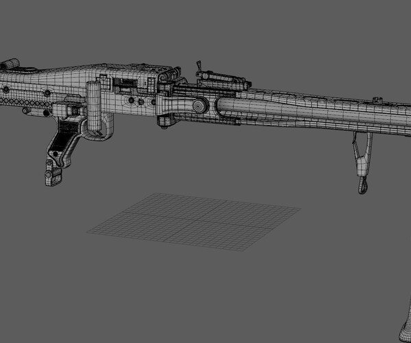 ArtStation - MG42_GUN | Game Assets