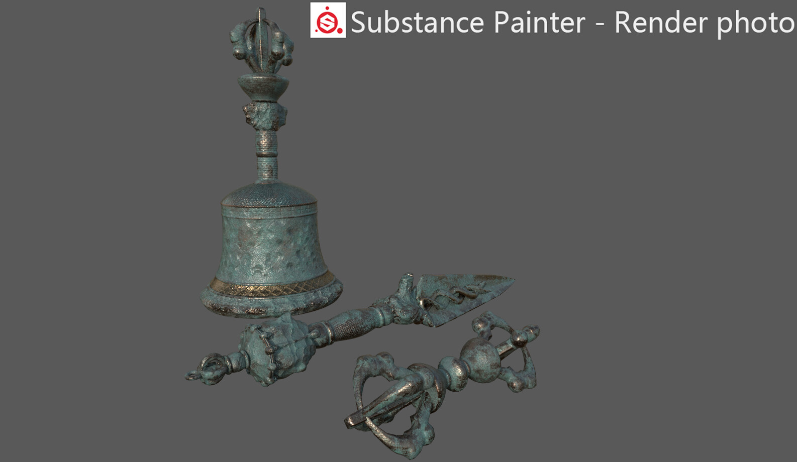 ArtStation - Tibetan tantric instruments | Resources