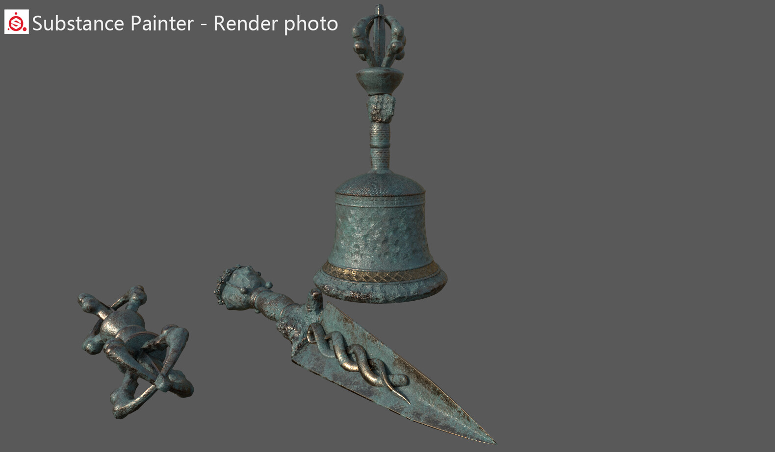 ArtStation - Tibetan tantric instruments | Resources