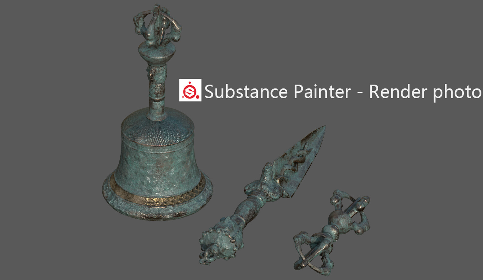 ArtStation - Tibetan tantric instruments | Resources