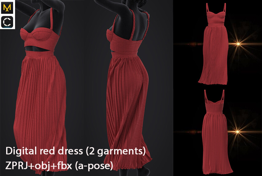 ArtStation - Digital dress | Resources