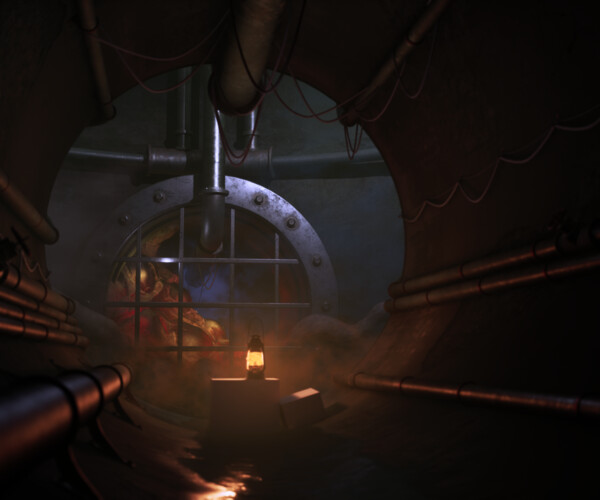 ArtStation - deep in the Sewage | Game Assets