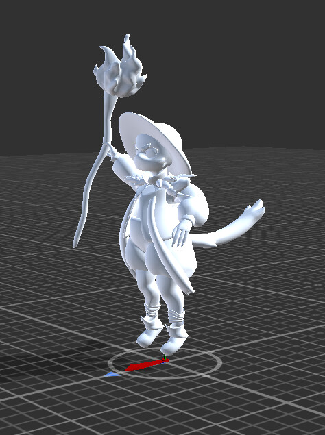 ArtStation - Mage with Rig and Animation | Game Assets