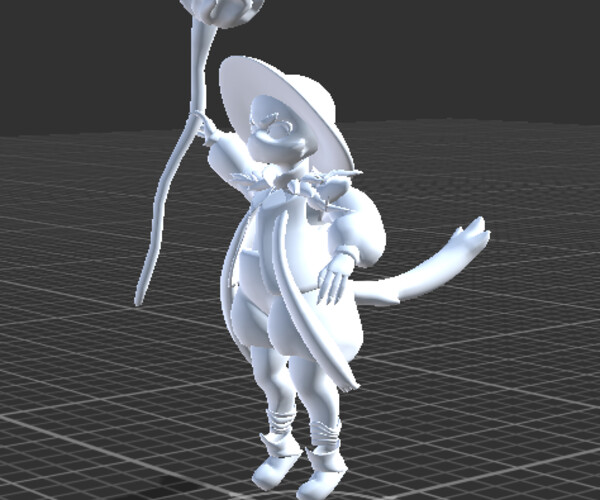 ArtStation - Mage with Rig and Animation | Game Assets