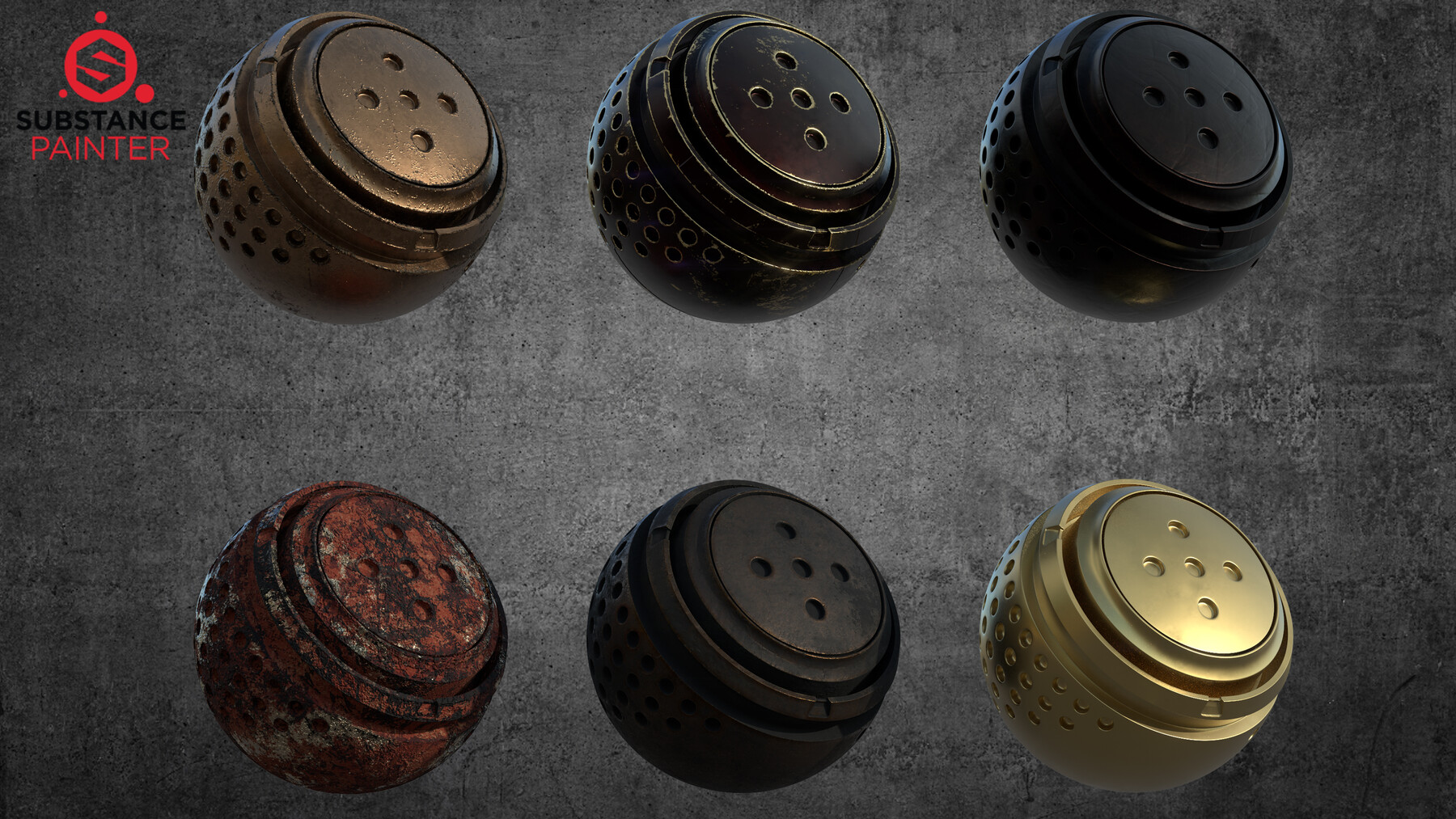 ArtStation - 30 Metal Smart Materials Vol 2 + Tutorial | Resources