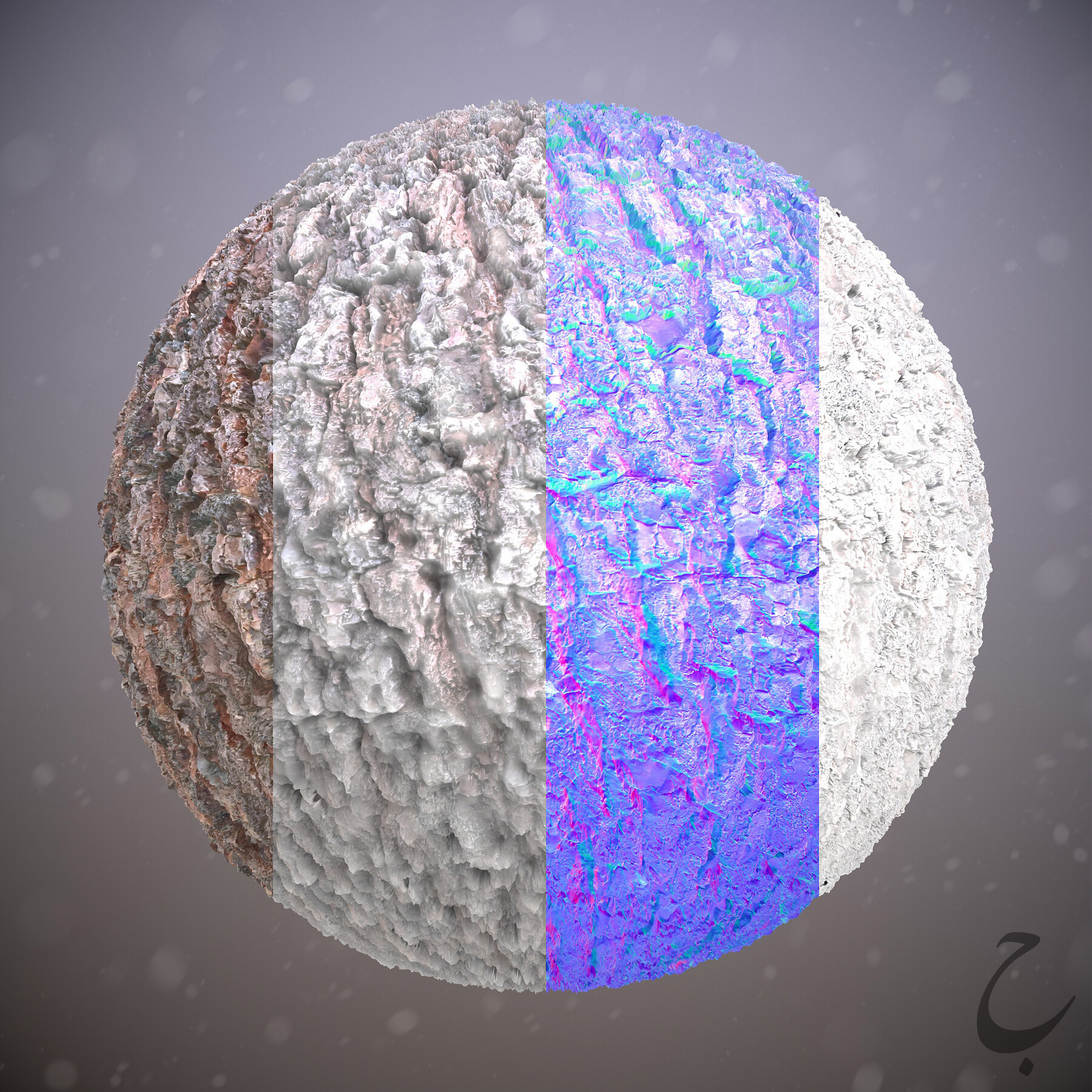 ArtStation - 5 Barks textures 4K _ Vol 01 | Game Assets