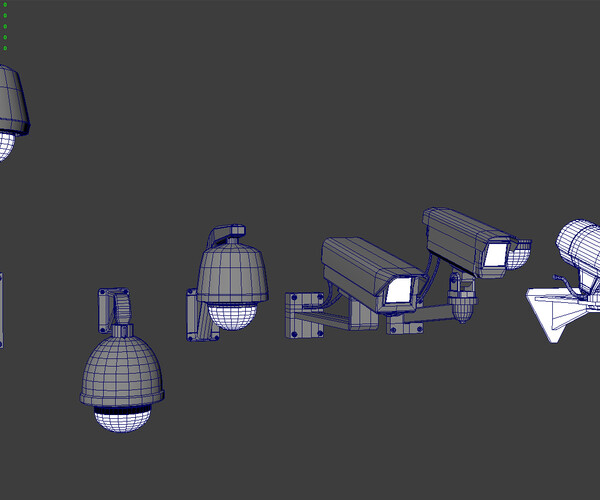 ArtStation - Security Cams | Game Assets