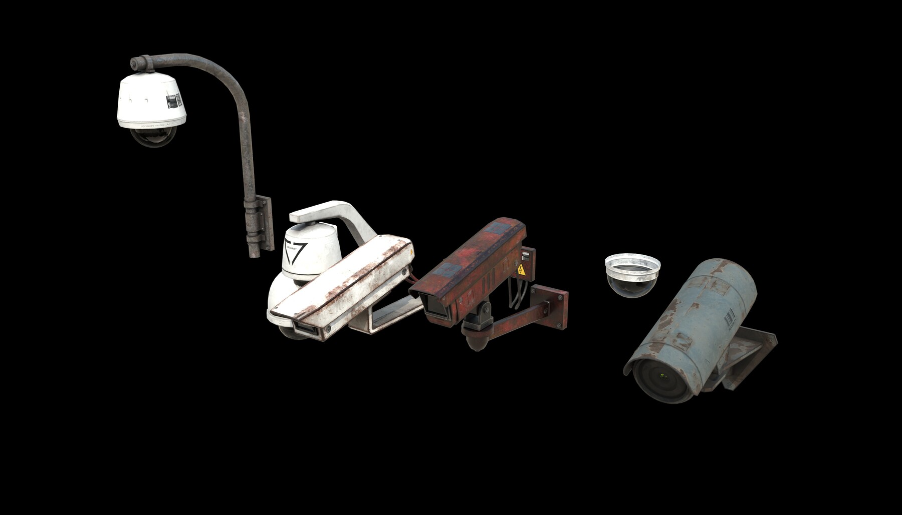ArtStation - Security Cams | Game Assets