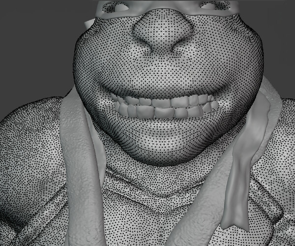 ArtStation - Teenage Mutant Ninja Turtles Blender Sculpting 3D model ...