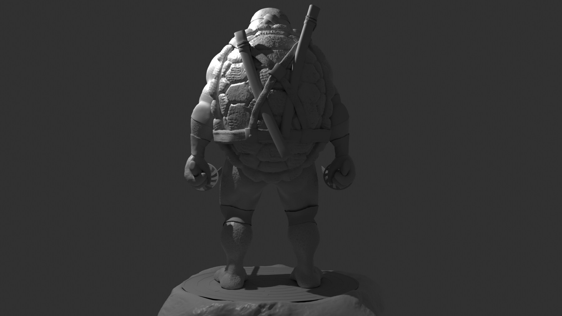 ArtStation - Teenage Mutant Ninja Turtles Blender Sculpting 3D model ...