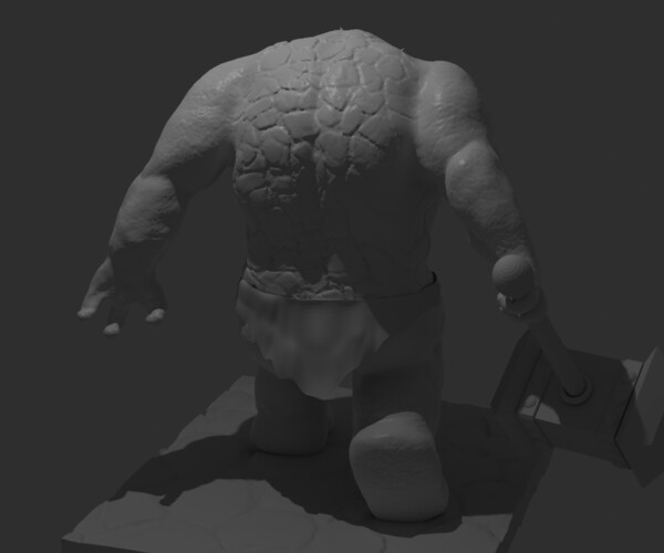 ArtStation - Troll 3D model | Resources