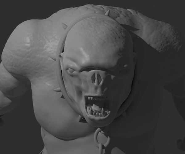 ArtStation - Troll 3D model | Resources