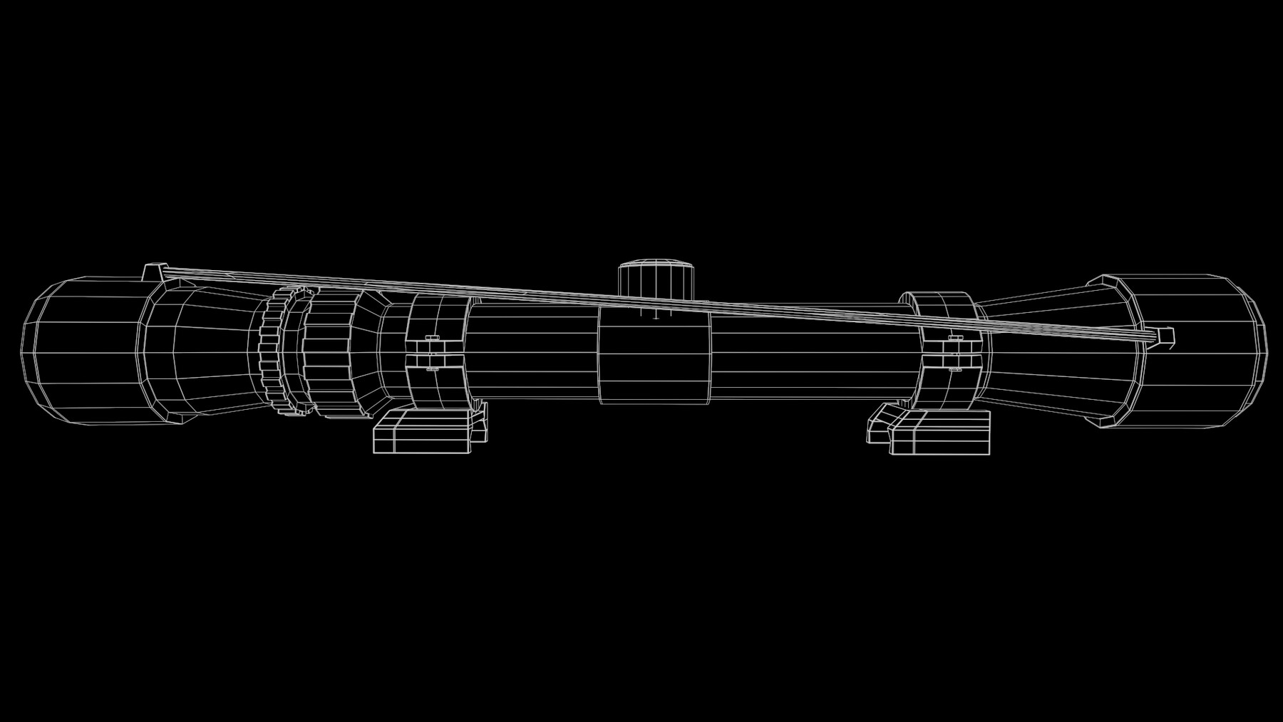ArtStation - 8x Scope 3D Model | Game Assets