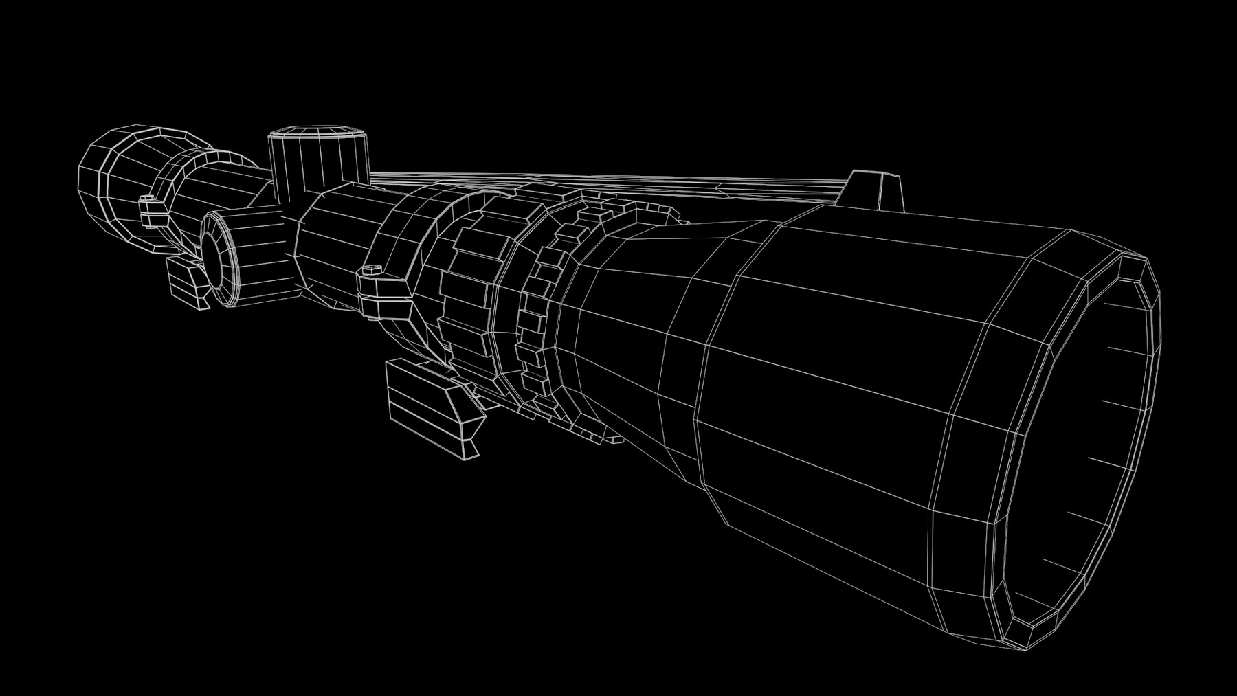 ArtStation - 8x Scope 3D Model | Game Assets