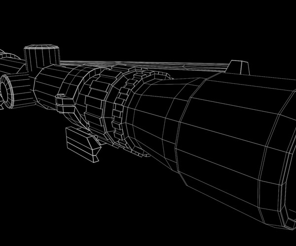 ArtStation - 8x Scope 3D Model | Game Assets