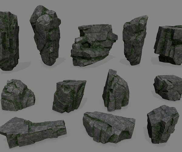 ArtStation - rocks | Game Assets