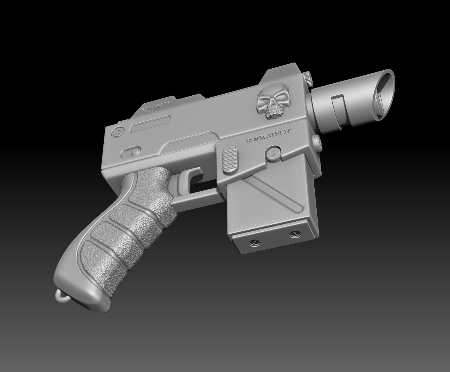 ArtStation - Cosplay 40k Laspistol for 3D printing | Resources